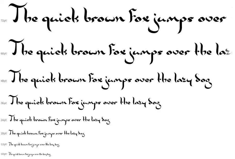 Zanzabar font by Sharkshock | FontRiver