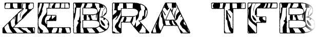 Free Zebra Fonts