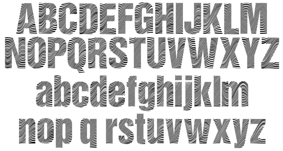Zebretica font by Nils von Blanc | FontRiver