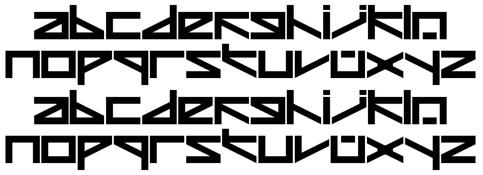 Zeta font by Nathan Caldecott | FontRiver