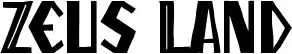 Zeus Land font by Pinisiart | FontRiver