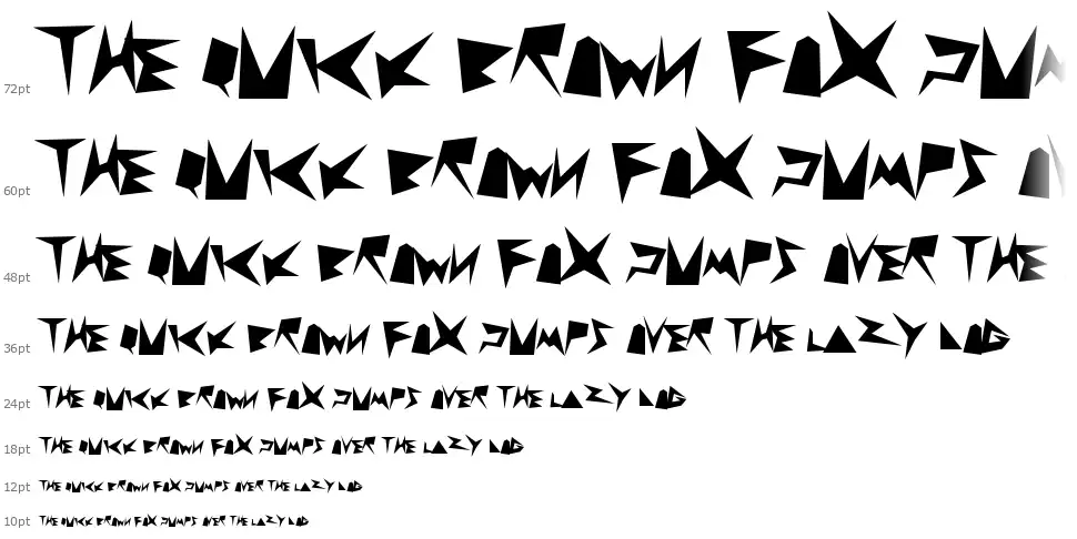Zig Zag Zeg font by Poseidon | FontRiver