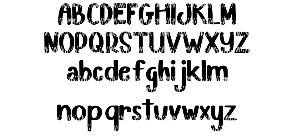 ZigZag Chocolate font by nomlimofont | FontRiver