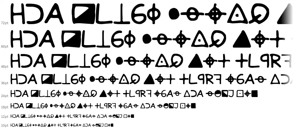 Zodiac Killer Code font by Woodcutter | FontRiver